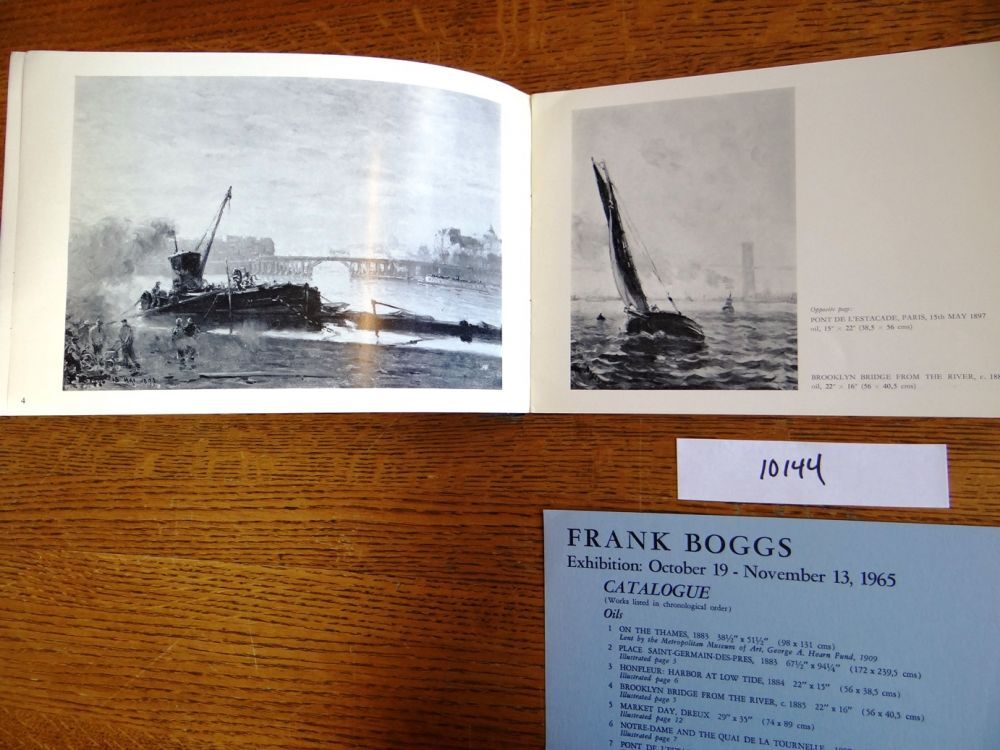 Frank Boggs | Bernard Black Gallery