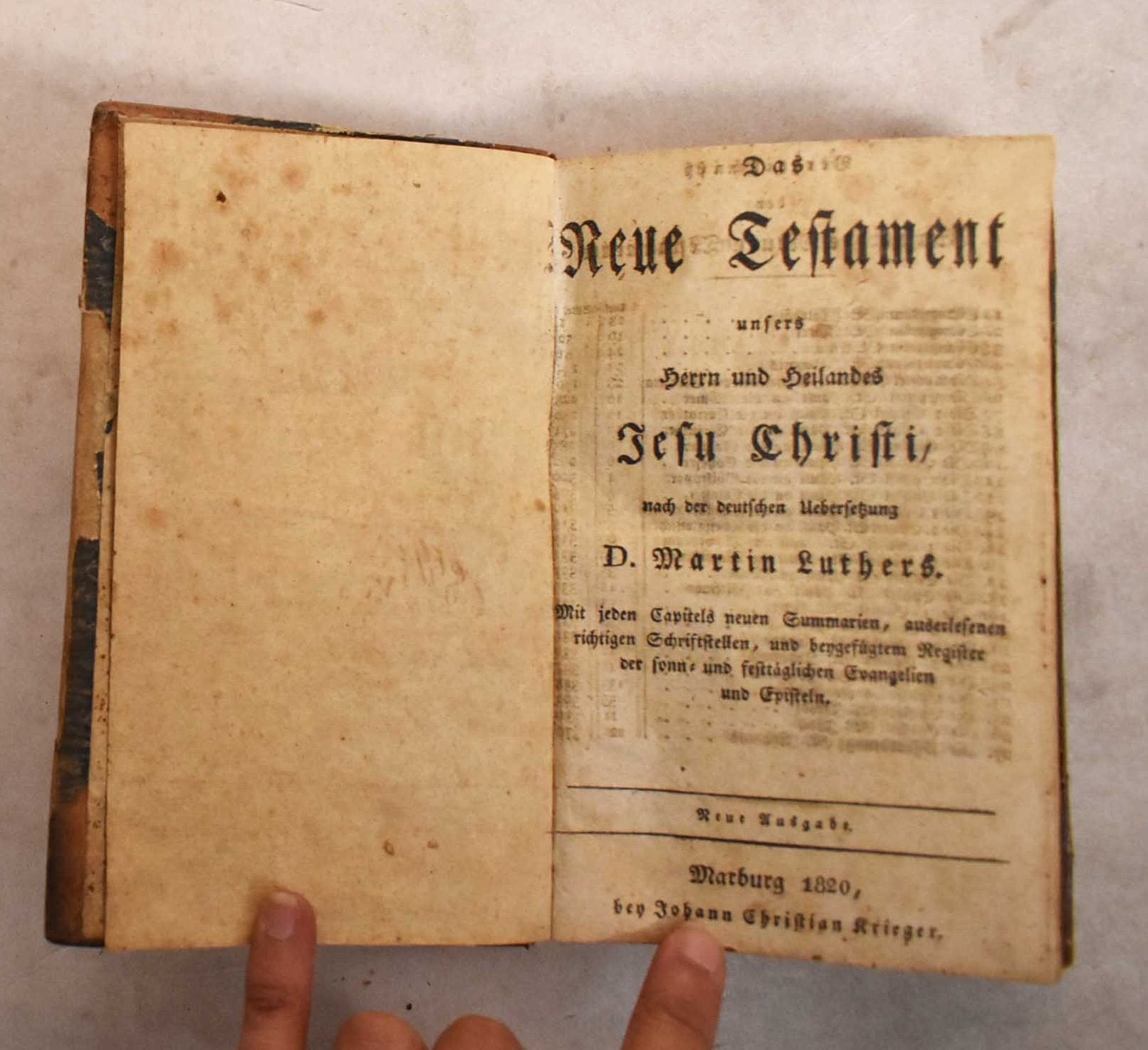 Das Neue Testament Unsers Herrn Und Heilandes Jesu Christi, Nach Der ...