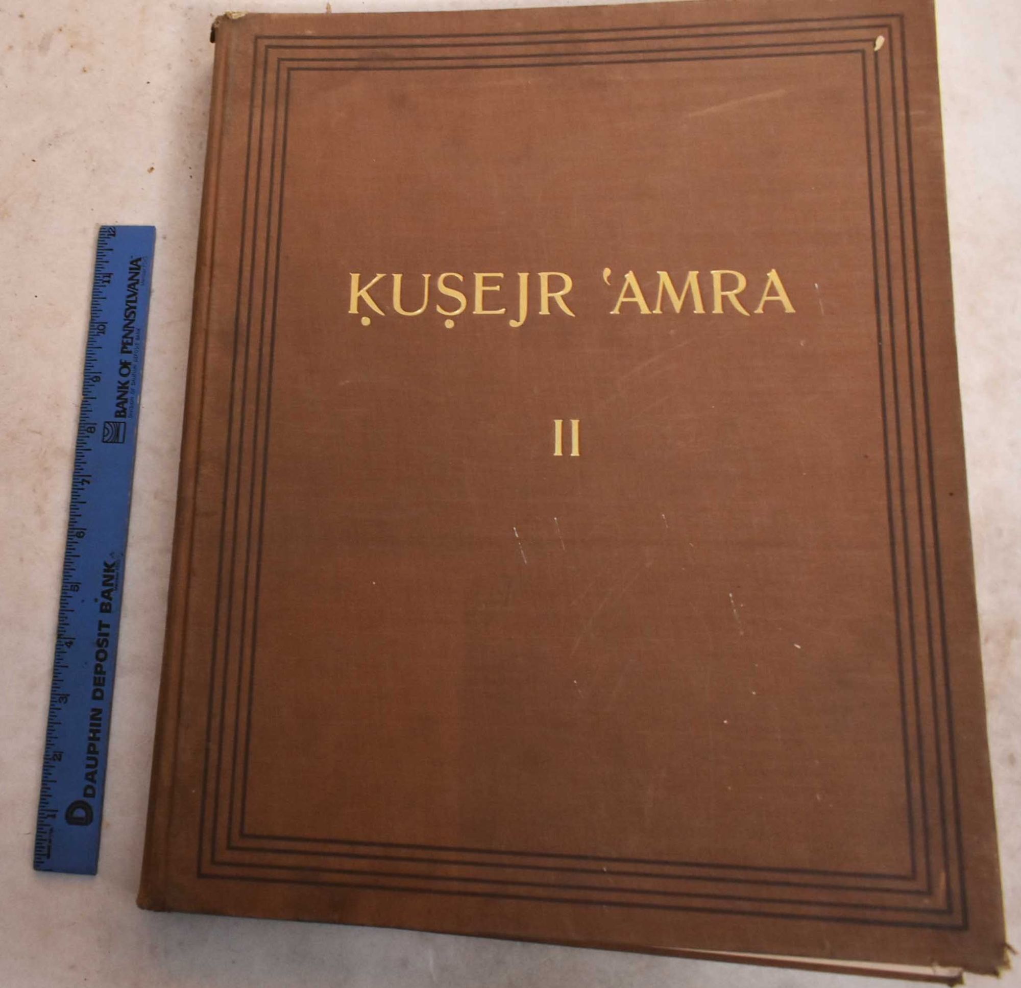Kusejr 'Amra, II. Tafelband | Alois Musil, et. al Max Kropf