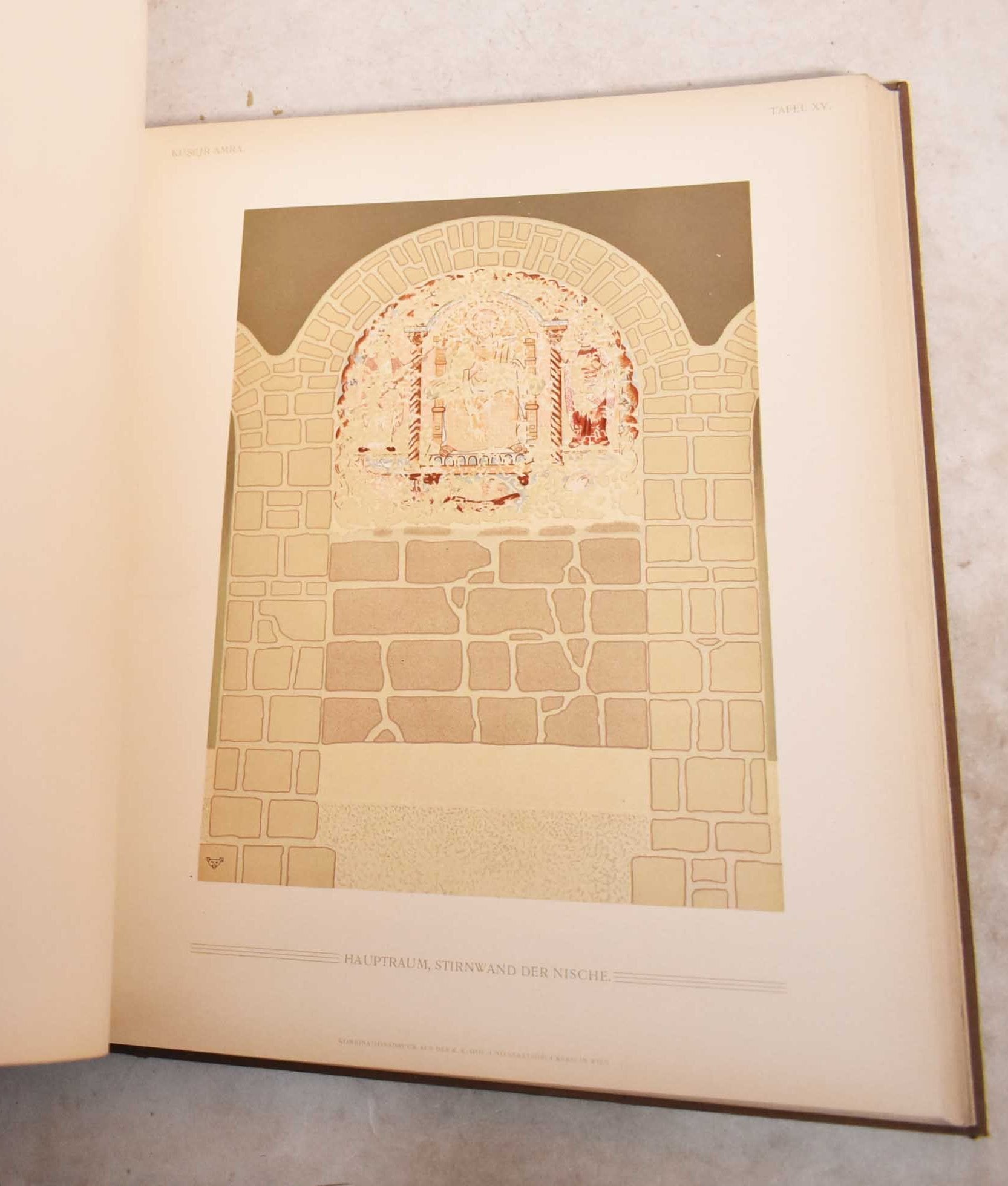 Kusejr 'Amra, II. Tafelband | Alois Musil, et. al Max Kropf