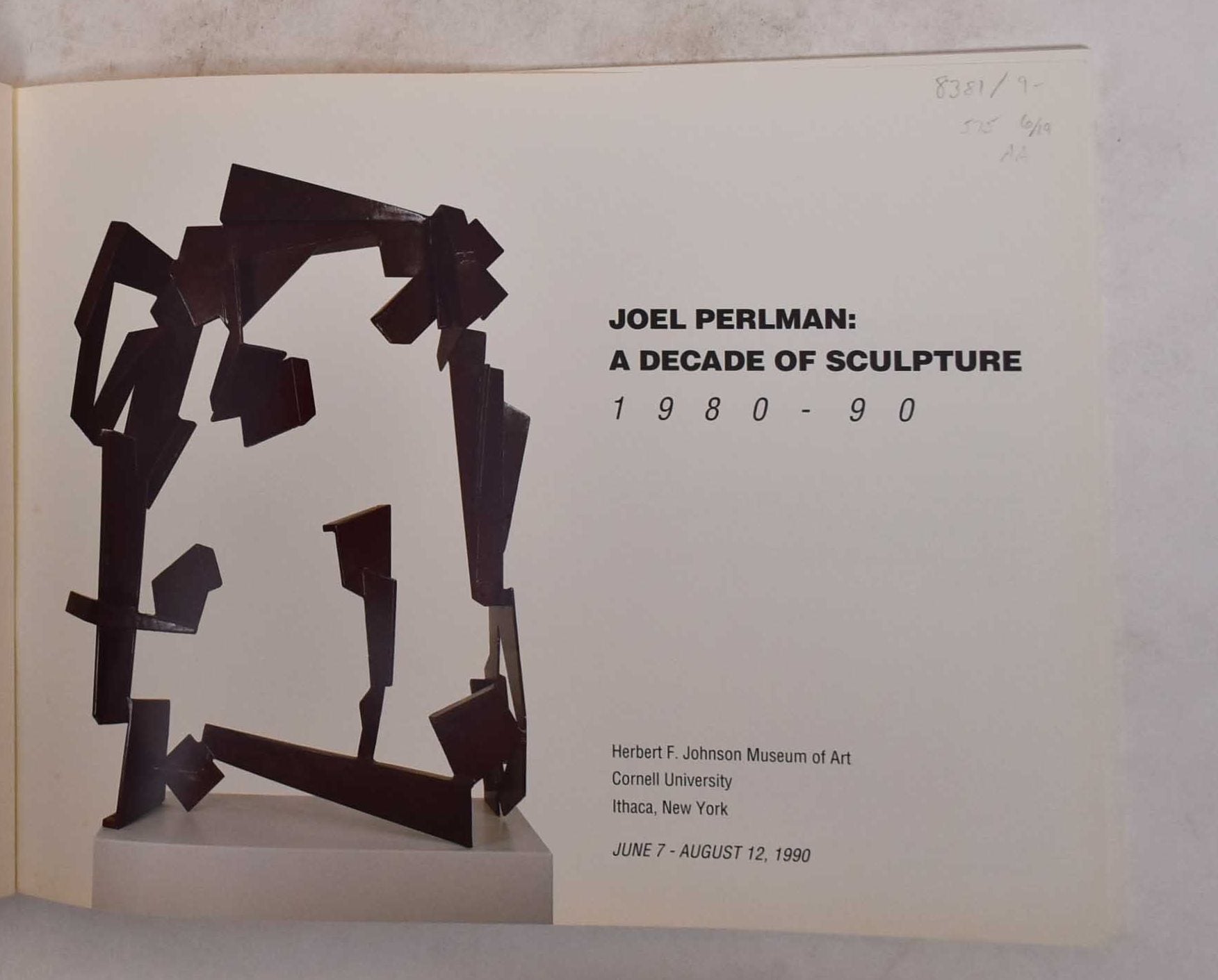Joel Perlman: A Decade of Sculpture, 1980-90 | Leslie Schwartz